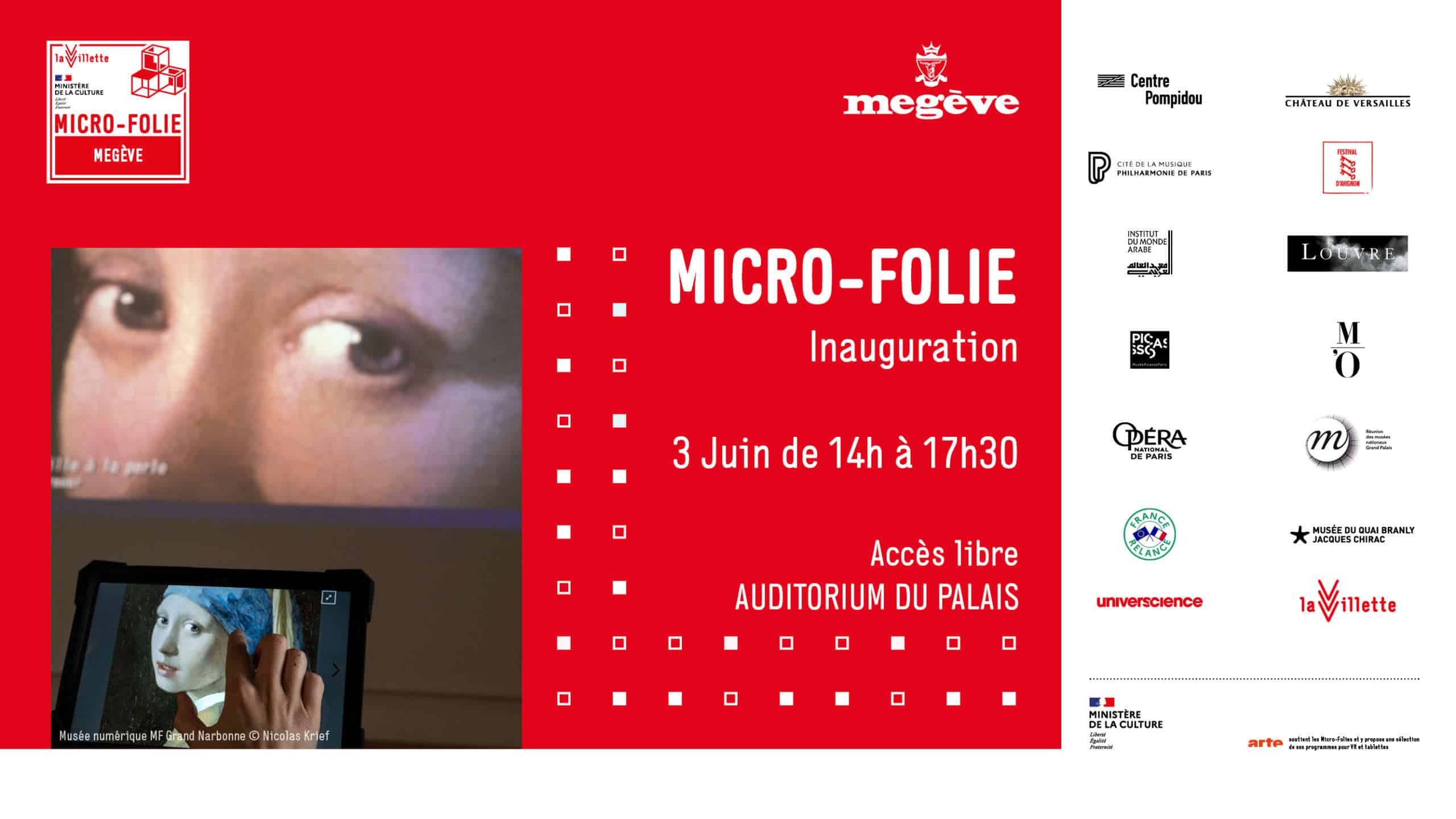 Le Musée numérique Micro-Folie - Inauguration officielle | Megève